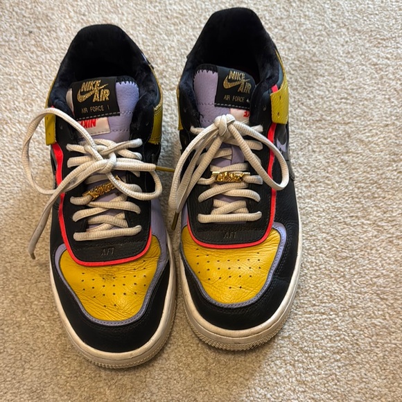 Nike | Shoes | Nike Air Force Multicolor Sneakers | Poshmark